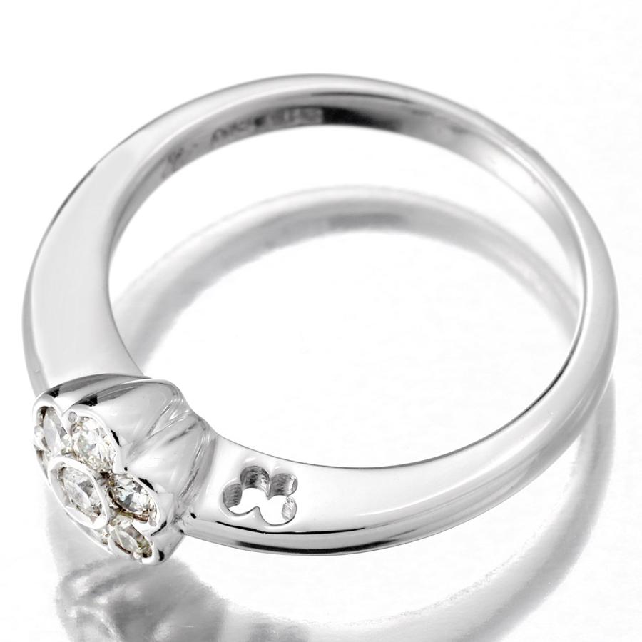 Ponte Vecchio ポンテヴェキオ フラワーモチーフ リング 指輪 ダイヤモンド 0.21ct K18WG 10号 PONTE VECCHIO 中古 プレラブド 返品OK : Le ...
