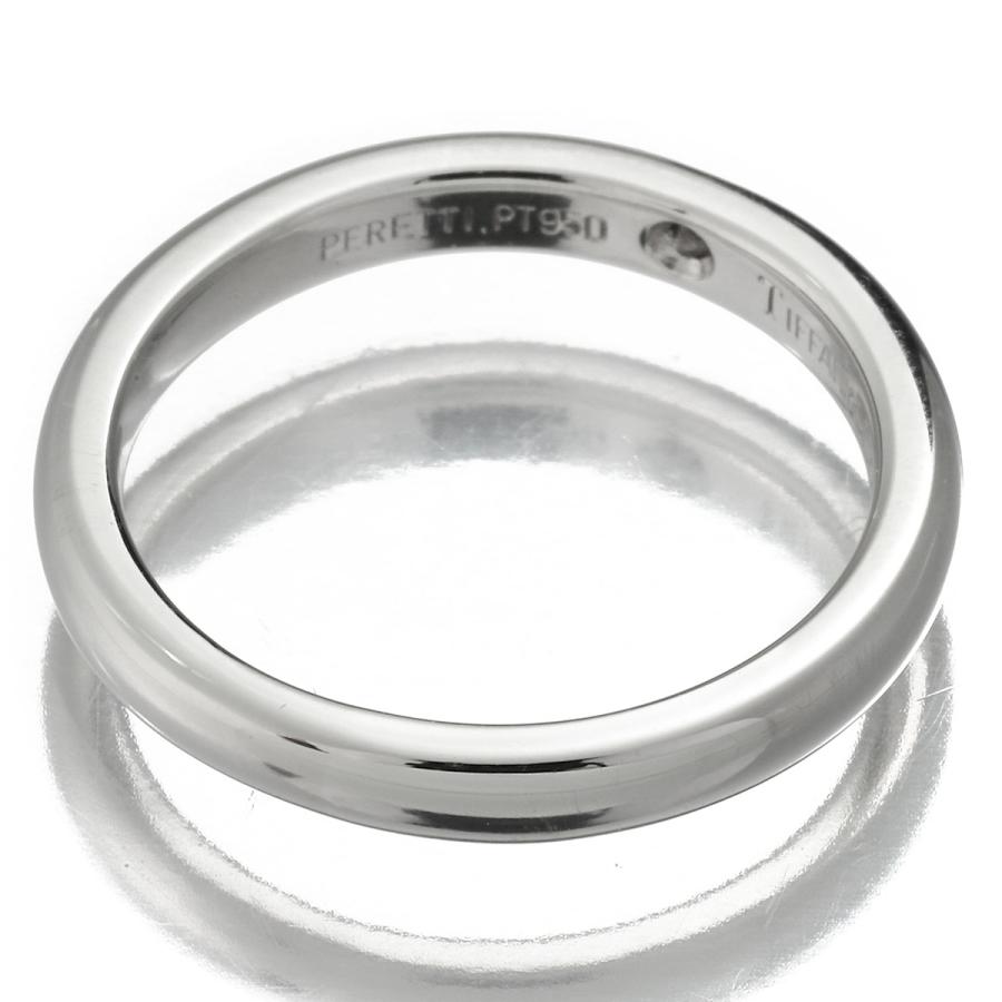 TIFFANY&Co. ティファニー エルサ・ペレッティ スタッキング バンドリング 指輪 ダイヤモンド PT950 10号 中古 プレラブド 返品OK : Le meilleur ルメイユ ...