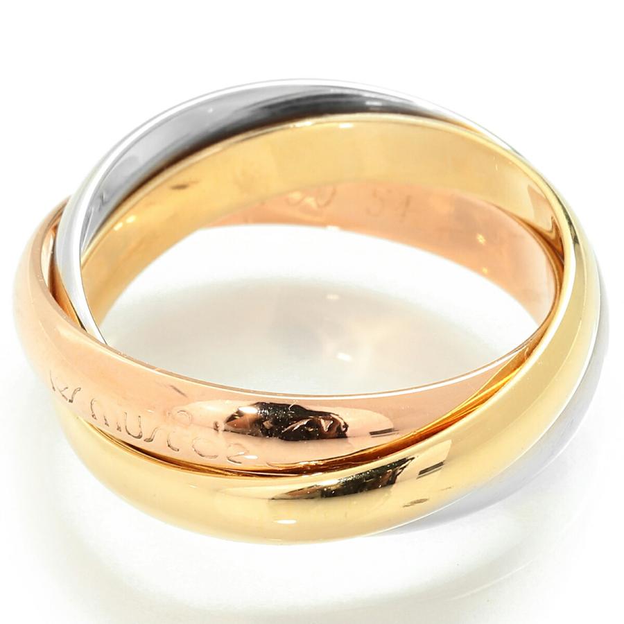 カルティエ トリニティ リング 指輪 K18 14号 Cartier 中古 プレラブド 返品OK : lel636 : Le meilleur ルメイユ - 通販 - Yahoo!ショッピング