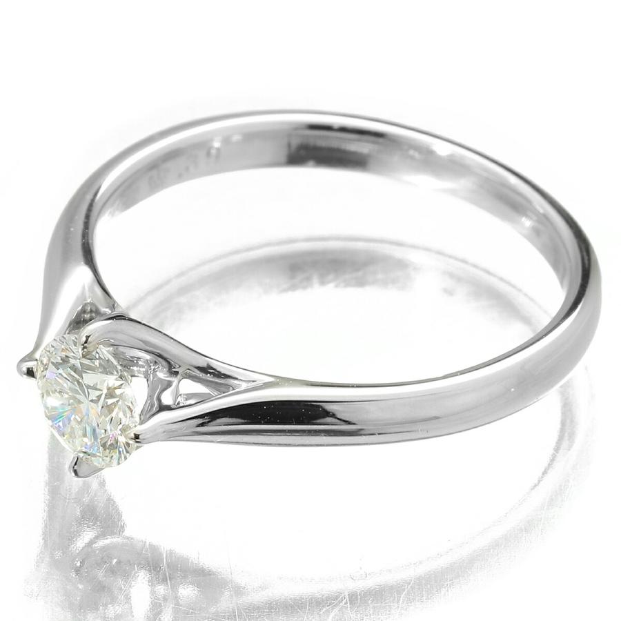 ロイヤル・アッシャー リング VSクラス Fカラー 指輪 ダイヤモンド 0.39ct Pt950 10号 ROYAL ASSCHER 中古 プレラブド 返品OK : lemz9 : Le ...