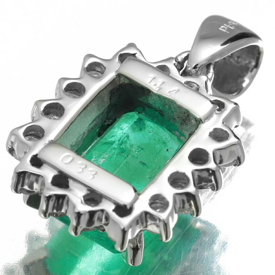 ヘイローデザインペンダントトップ エメラルド 1.14ct ダイヤモンド 0.33ct Pt900 中古 プレラブド 返品OK : Le meilleur ルメイユ - 通販 - Yahoo ...