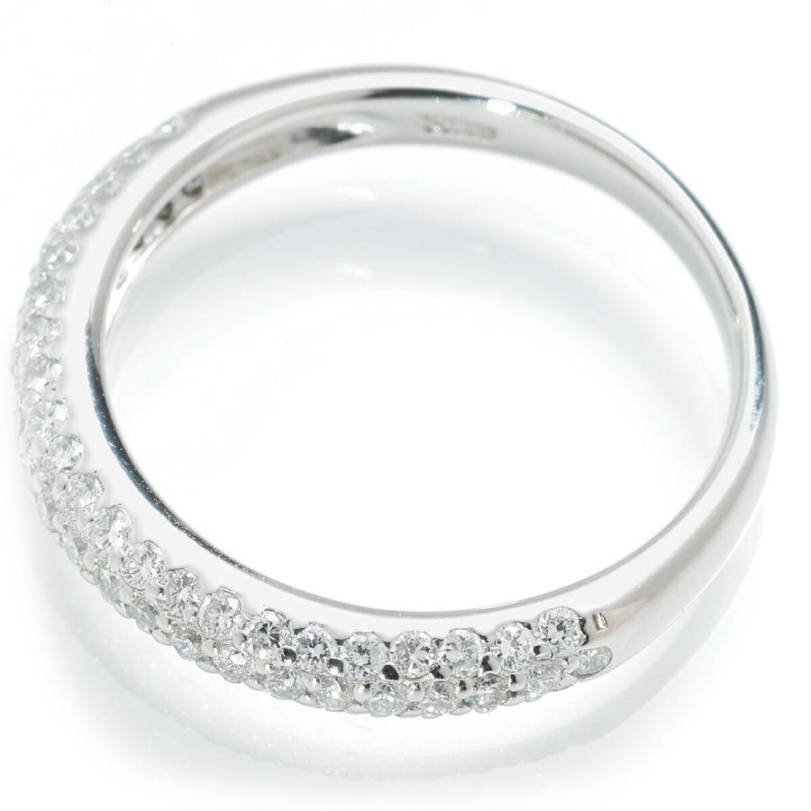 パヴェデザインハーフエタニティリング 指輪 ダイヤモンド 0.55ct Pt900 11号 中古 プレラブド 返品OK : leot3487 : Le meilleur ルメイユ - 通販 ...