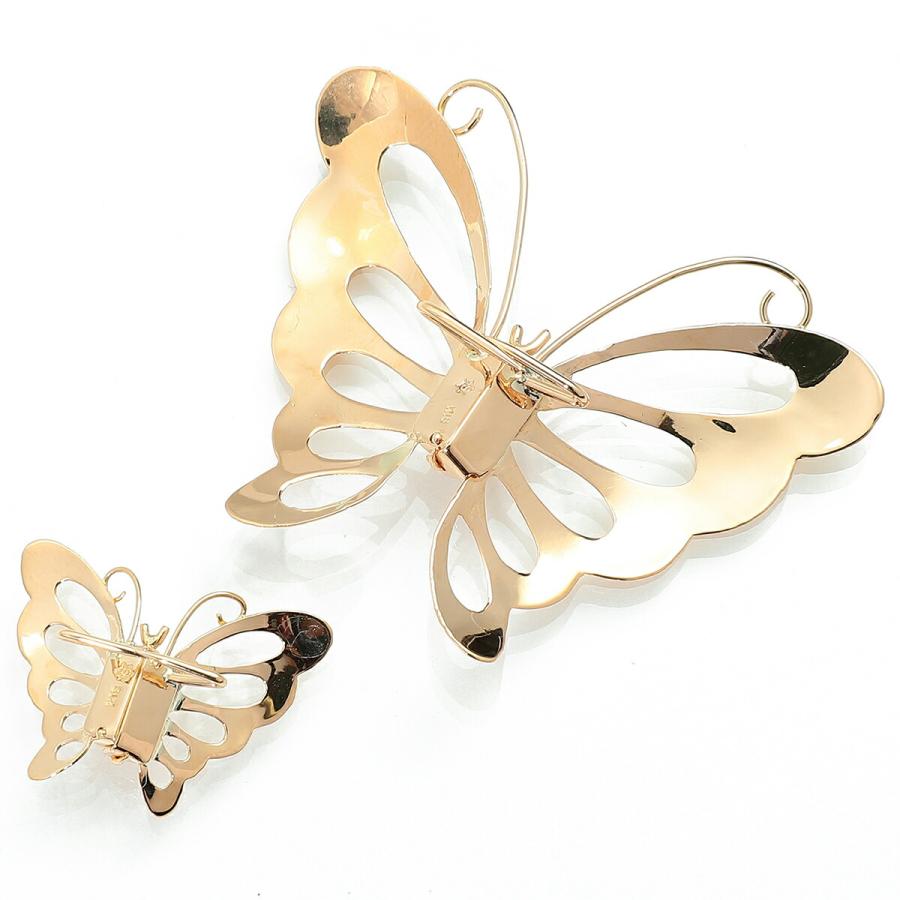 ギンザタナカ バタフライモチーフブローチ K18 GINZA TANAKA 中古 プレラブド 返品OK : lep4137 : Le meilleur ルメイユ - 通販 - Yahoo!ショッピング