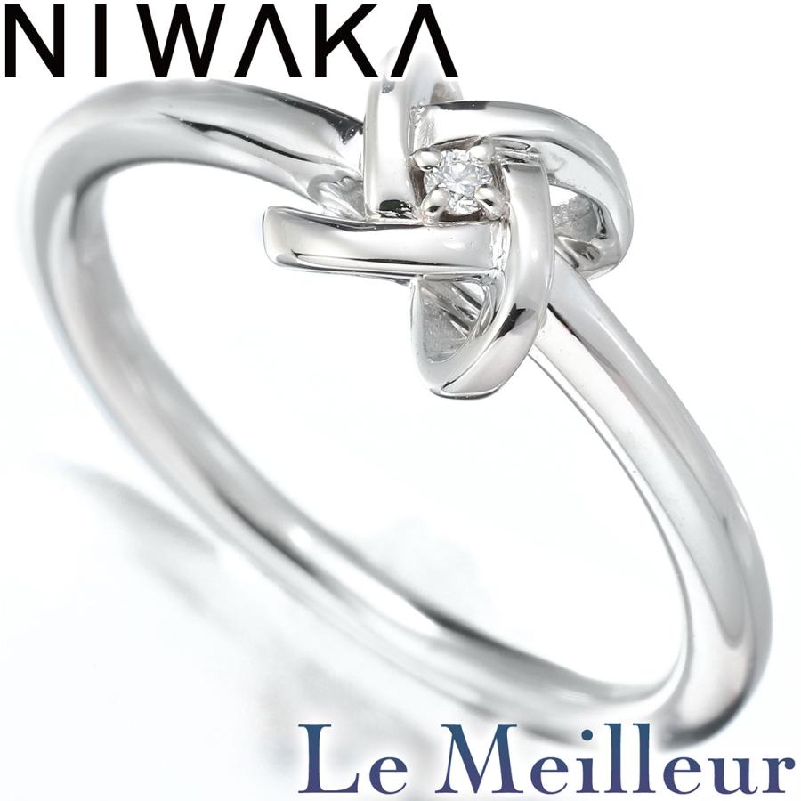俄 カノ メレダイヤ リング 指輪 ダイヤモンド 750 11号 NIWAKA 中古 プレラブド 返品OK : Le meilleur ルメイユ - 通販 - Yahoo!ショッピング