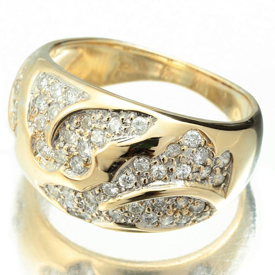 リング 指輪 ダイヤモンド 0.69ct K18 12号 中古 プレラブド 返品OK : Le meilleur ルメイユ - 通販 - Yahoo!ショッピング