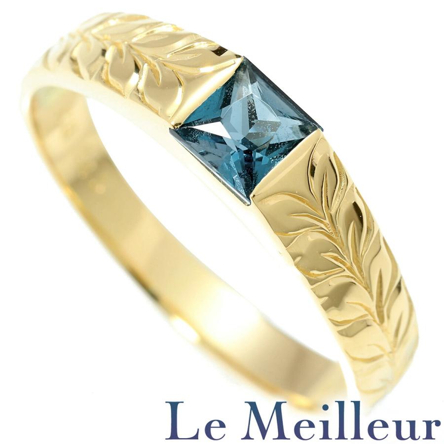 リング 指輪 ブルートパーズ 0.43ct K18 11号 中古 プレラブド 返品OK : Le meilleur ルメイユ - 通販 - Yahoo!ショッピング