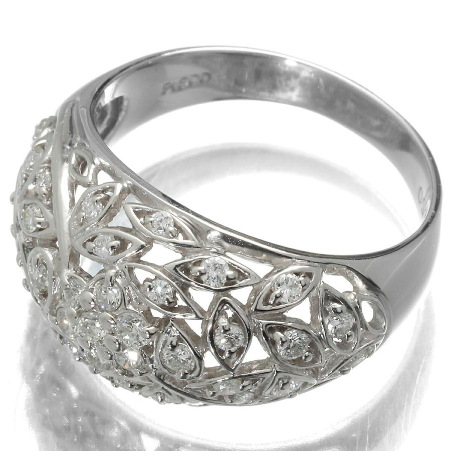 フラワーデザインリング 指輪 ダイヤモンド 0.5ct Pt900 13号 中古 プレラブド 返品OK : Le meilleur ルメイユ - 通販 - Yahoo!ショッピング