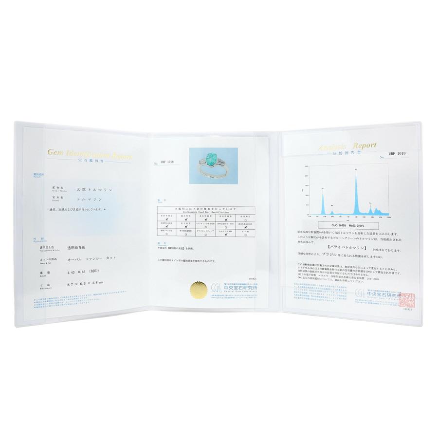 リング 指輪 パライバトルマリン 1.43ct ダイヤモンド 0.63ct PT900 11号 中古 プレラブド 返品OK : Le meilleur ルメイユ - 通販 - Yahoo!ショッピング