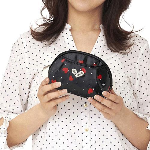 Think Bee！シンクビー スノーハート ポーチ : 529-141-01-00 : インテリア雑貨LeModeヤフーSHOP - 通販 - Yahoo!ショッピング