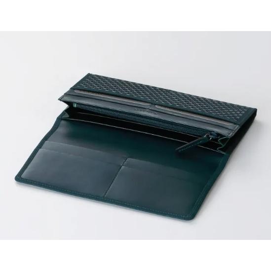 印傳屋 印伝 9904 いにしえ 長財布 グリーン : インテリア雑貨LeModeヤフーSHOP - 通販 - Yahoo!ショッピング