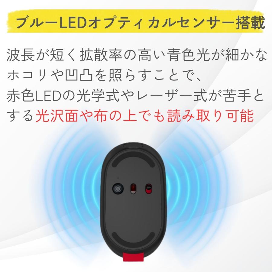 Lenovo 【公式・直販】レノボ Go USB Type-C 無線 ワイヤレス マルチデバイスマウス 4Y51C21217 ...