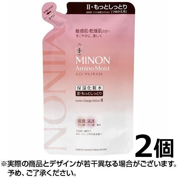 MINON ミノンアミノモイスト モイストチャージ ローションII Amino Moist 保湿化粧水 2 もっとしっとり 詰替用 130ml ×2個 : コンタクトレンズ通販-レンズデリ ...