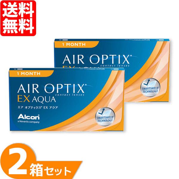 最安挑戦 24時間 注文受付 Alcon エア オプティクス EX アクア( O2 オプティクス ) 2箱(1箱3枚入り) アルコン EX 1 ...