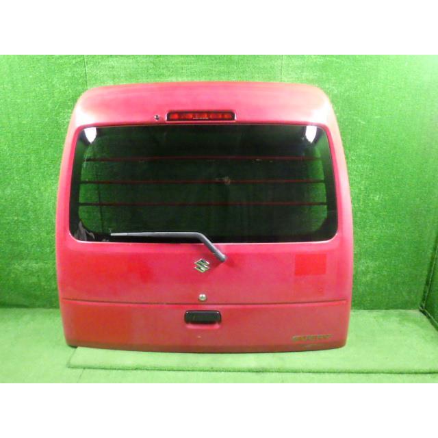エブリイワゴン エブリィ HBD-DA64V バックドアASSY 061 赤 格子付/熱線/ハイマウント/プライバシーガラス付 69100-68HA2 84570-68H20 8668 : リ ...