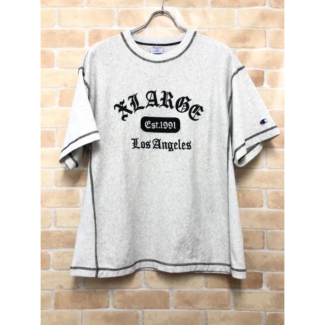 【中古】 X-LARGE×Champion エクストララージ STICHED S/S TEE C8-B353 グレー L 111429389 : レプトン - 通販 - Yahoo!ショッピング