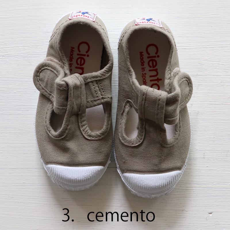 Cienta 【正規品】Cienta/ シエンタ 靴 キッズ Tストラップシューズ model77 【77997,77777】キッズ ベビー キャンバス スニーカー 21〜34サイズ(12.5 ...