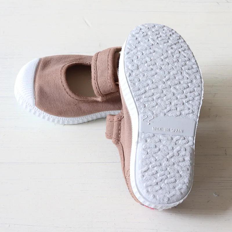 Cienta/ シエンタ 靴 キッズ ベルクロストラップシューズ model76 【76997,76777】キッズ ベビー キャンバス スニーカー ベルクロ21〜34サイズ(12.5〜21 ...