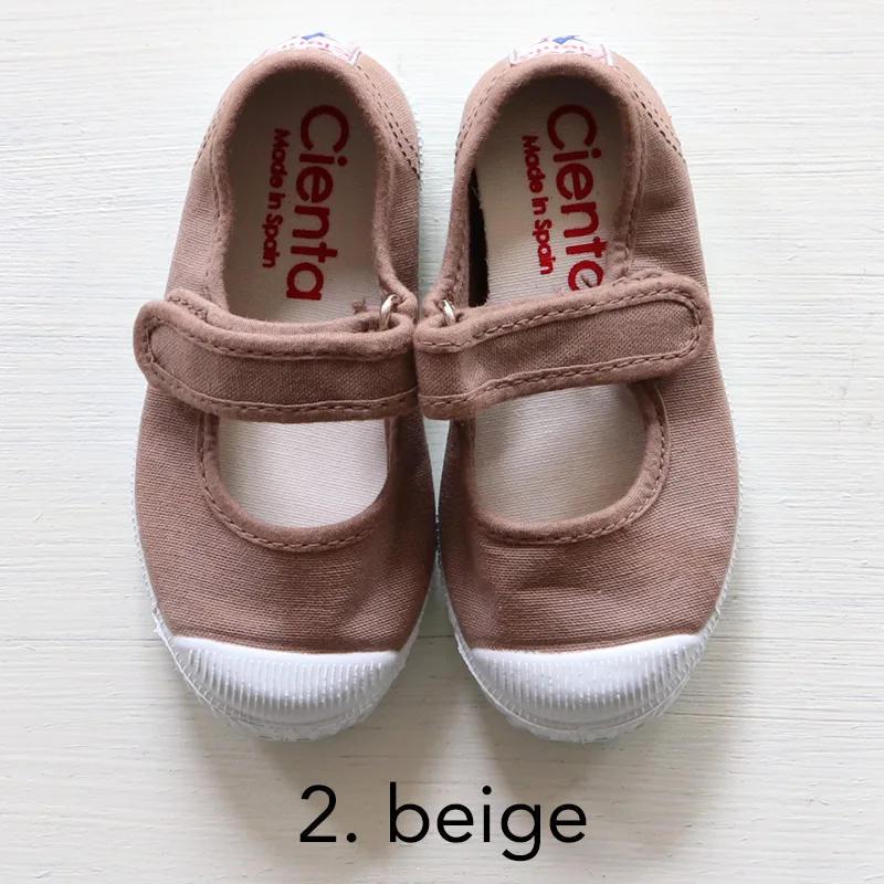 Cienta 【正規品】Cienta/ シエンタ 靴 キッズ ベルクロストラップシューズ model76 【76997,76777】キッズ ベビー キャンバス スニーカー 21〜34サイズ ...