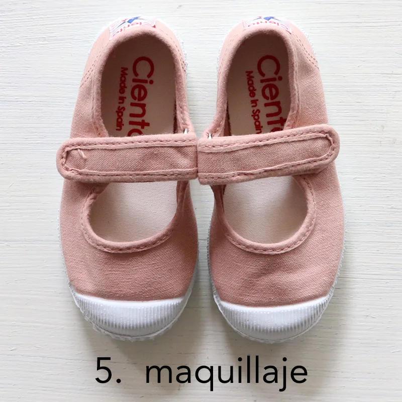 Cienta 【正規品】Cienta/ シエンタ 靴 キッズ ベルクロストラップシューズ model76 【76997,76777】キッズ ベビー キャンバス スニーカー 21〜34サイズ ...