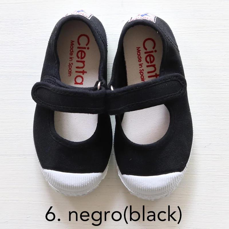 Cienta 【正規品】Cienta/ シエンタ 靴 キッズ ベルクロストラップシューズ model76 【76997,76777】キッズ ベビー キャンバス スニーカー 21〜34サイズ ...