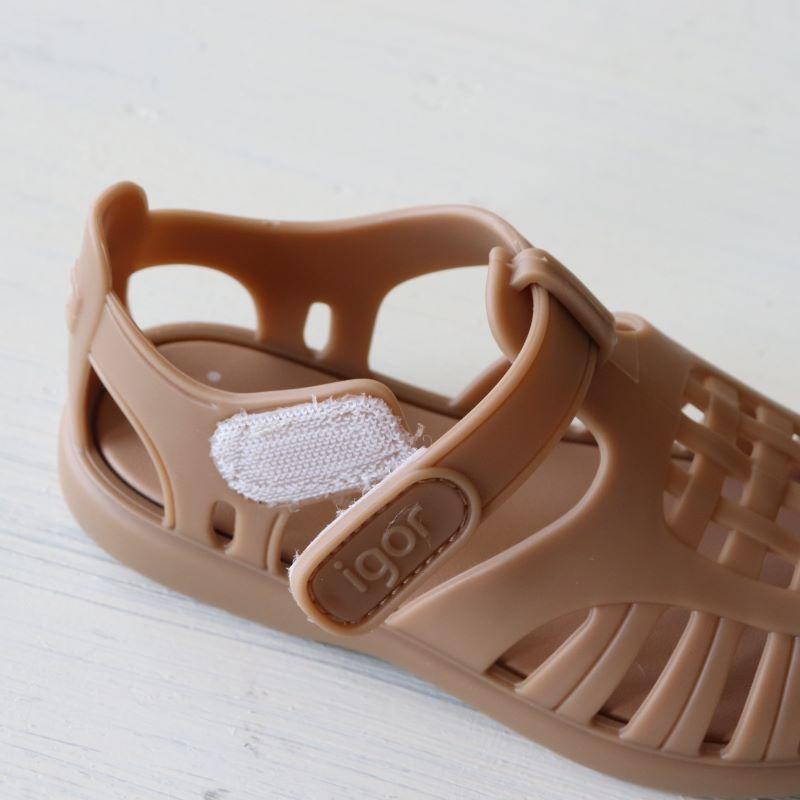 igor 【正規品】igor / イゴール TOBBY SOLID (トビー) キッズ サンダル ベルクロ 20〜29size 12-18cm : LePujuヤフー店 - 通販 ...