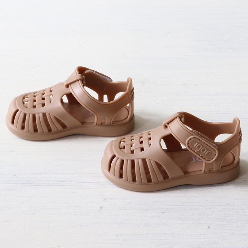 igor / イゴール TOBBY SOLID (トビー) キッズ サンダル ベルクロ 20〜29size 12-18cm :37igor-tobby:LePujuヤフー店 - 通販 ...