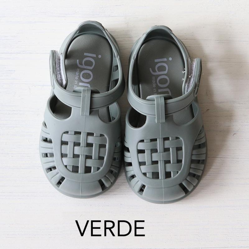 igor / イゴール TOBBY SOLID (トビー) キッズ サンダル ベルクロ 20〜29size 12-18cm :37igor-tobby:LePujuヤフー店 - 通販 ...