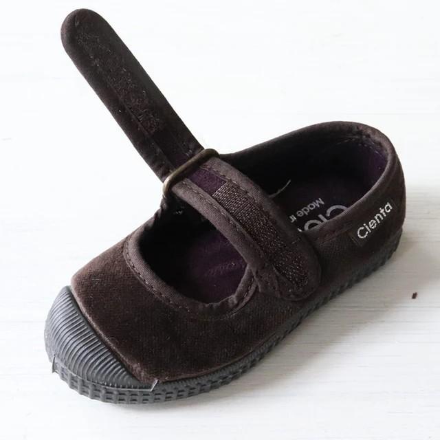 Cienta Cienta/ シエンタ 靴 キッズ ベルクロシューズ ベロア 靴（キッズ ベビー） 21〜34サイズ(12.5〜21.0cm) kids shoes 956-075 ...