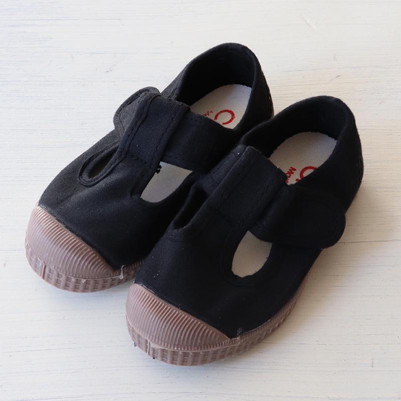 Cienta（シエンタ） キッズ Tストラップ シューズ 77A 靴 キャンバス スニーカー : LePujuヤフー店 - 通販 - Yahoo!ショッピング