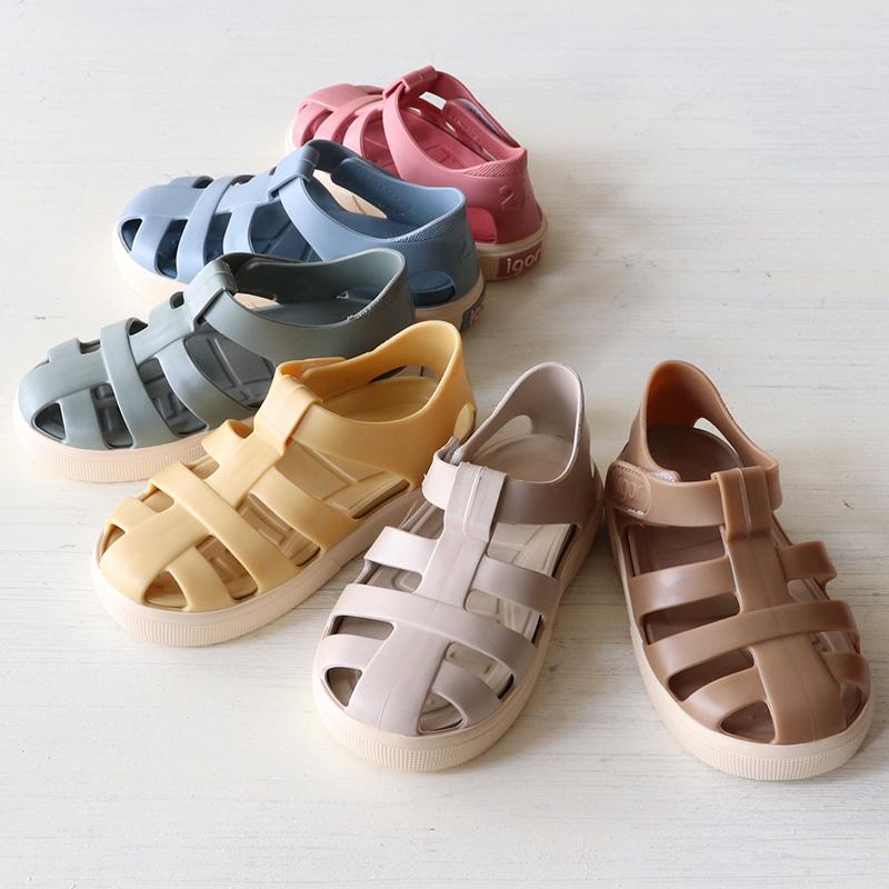 igor（イゴール） BAY キッズ サンダル 12cm-18.5cm : LePujuヤフー店 - 通販 - Yahoo!ショッピング