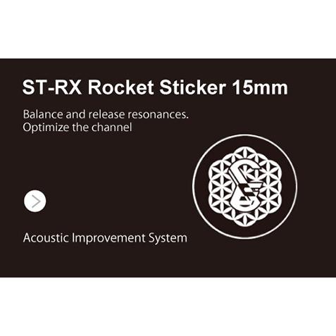 ST-RX ロケットステッカー（15mm径・5枚入） - Sixth Element（シックス・エレメント） : ルロワショップ Yahoo!店 - 通販 - Yahoo!ショッピング