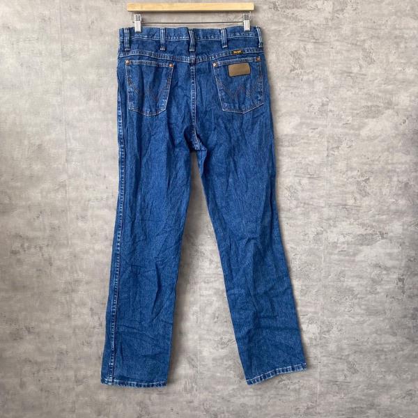 Wrangler ラングラー デニムジーンズパンツ ブルー ジップフライ W34L32 実寸W34in 936GBK USA 海外輸入 古着 W220719-N069 :W220719 ...