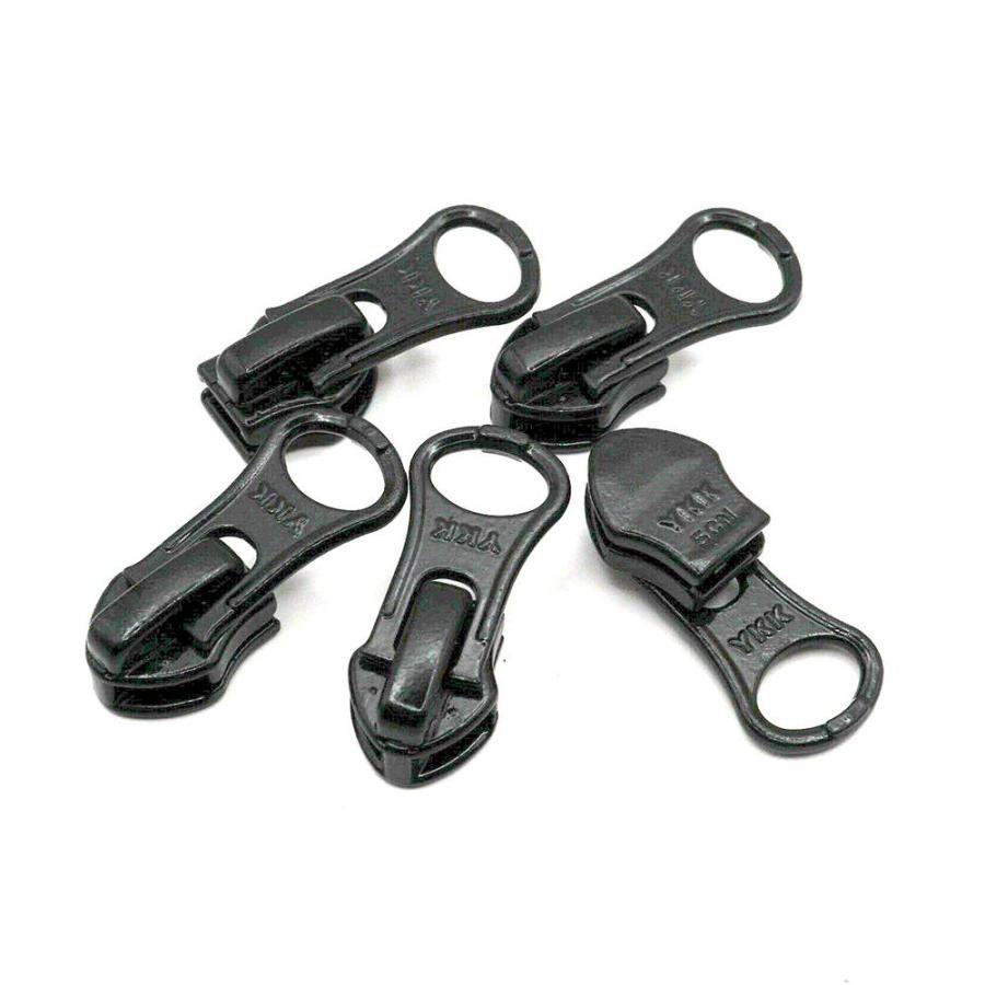 YKK 5号コイルファスナー用スライダー 黒 5DA8LH 5個セット ツヤあり・ツヤなし : レザー&ファブリッククラフトDubro - 通販 - Yahoo!ショッピング