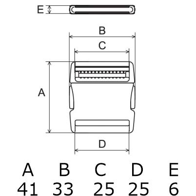 ニフコ 25mmサイドリリースバックル NS25T NIFCO プラパーツ 薄型バックル : レザー&ファブリッククラフトDubro - 通販 - Yahoo!ショッピング