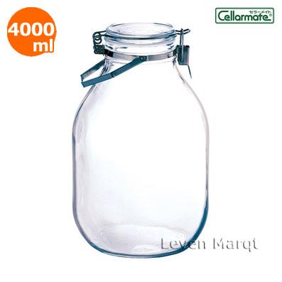 セラーメイト 密閉びん4.0L 取っ手付き 星硝 cellar mate 果実瓶/保存容器/梅酒果実酒 : リーベンマルクト Yahoo!店 - 通販 - Yahoo!ショッピング