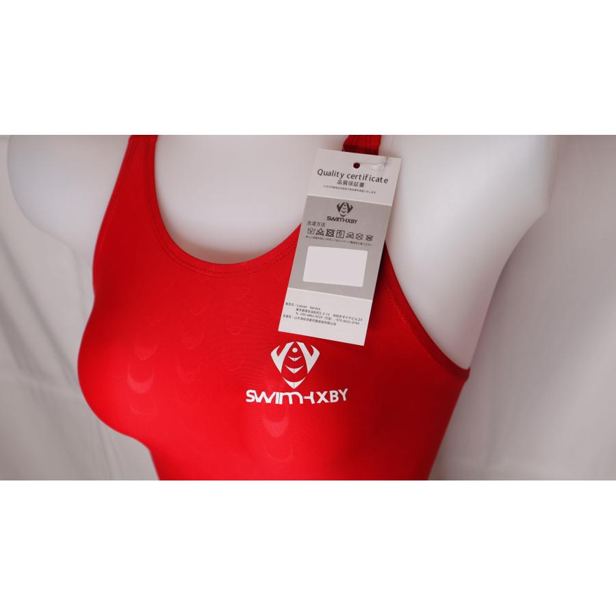 [SWIMHXBY] 競泳水着 レディース ガールズ 280 Tバックモデル 赤 : リエゾンショップ - 通販 - Yahoo!ショッピング