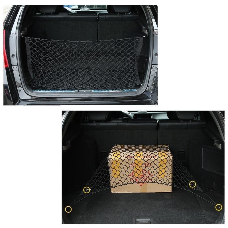 収納ネット 車用 トランク用 カー用品 車用品 車内収納 大容量 トランクネット ラゲッジネット 自動車用 メッシュ 網 荷物固定 荷崩れ防止 便利 : クロスユーヤフー店 - 通販 ...