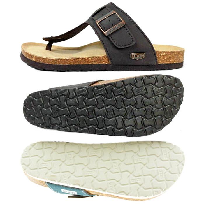 EDWIN エドウィン メンズ サンダル カジュアル フットベットサンダル コンフォートサンダル プレゼント 父の日 EW9123 : Lib ヤフーショップ - 通販 - Yahoo!ショッピング