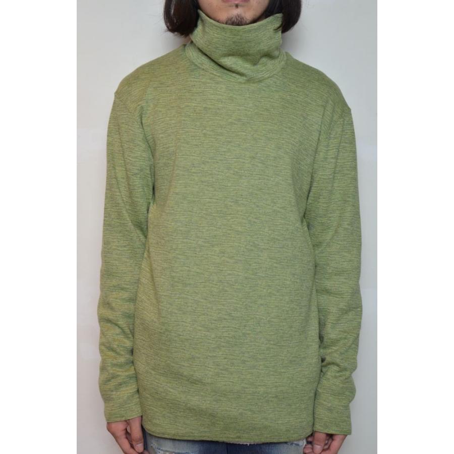 AUGUSTE-PRESENTATION(オーギュストプレゼンテーション) 2重ジャガード天竺圧縮タートル [杢GREEN] : auguste-presentation-25 ...