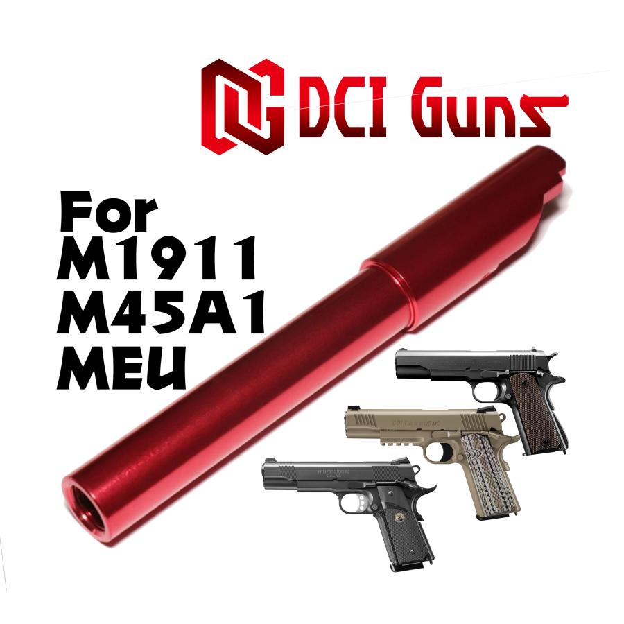DCI Guns 11mm正ネジアウターバレル M45A1/1911/MEU用レッド : LIBERATOR - 通販 - Yahoo!ショッピング