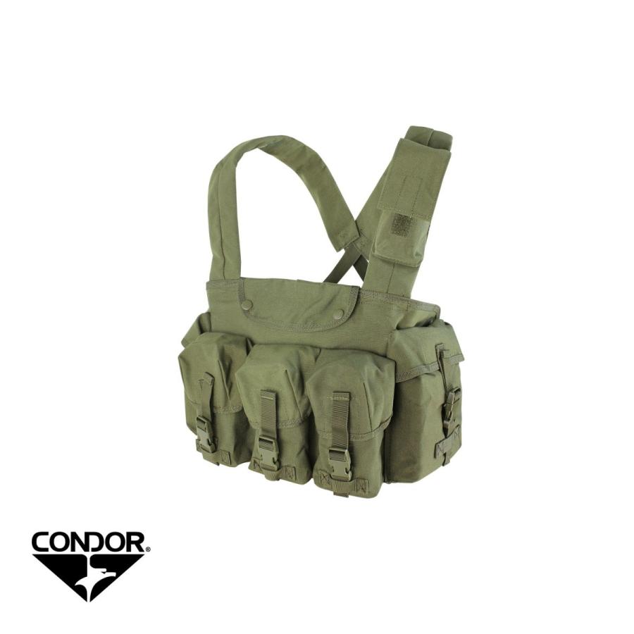 CONDOR CR-001 7 POCKET CHEST RIG OLIVE DRAB : cr-001 : LIBERATOR - 通販 ...