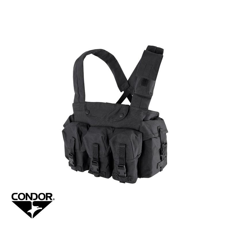 CONDOR CR-002 7 POCKET CHEST RIG BLACK : LIBERATOR - 通販 - Yahoo!ショッピング