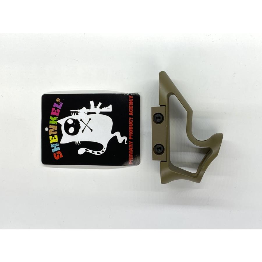 SHENKEL アルミ製 ショートアングルドグリップ TAN FORTIS SHIFTタイプ : fgrip-023tan ...