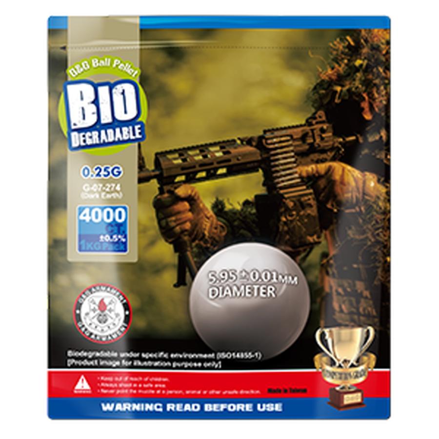 G&G G&G Bio BB 0.25g (Dark Earth) 1KG (4000R) [G-07-274] : LIBERATOR ...