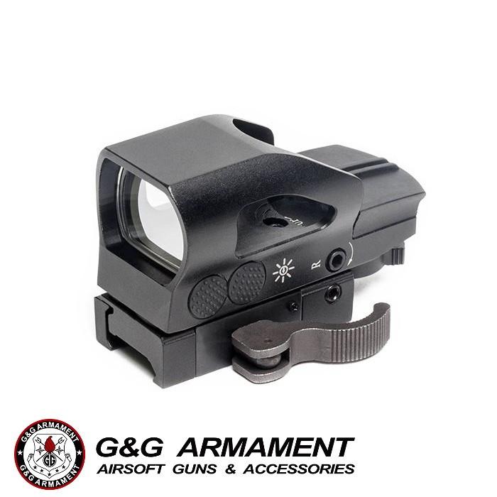 G&G G-12-034 Q.D. Red Green Dot Scope 4 Reticle Sight : g-12-034 ...