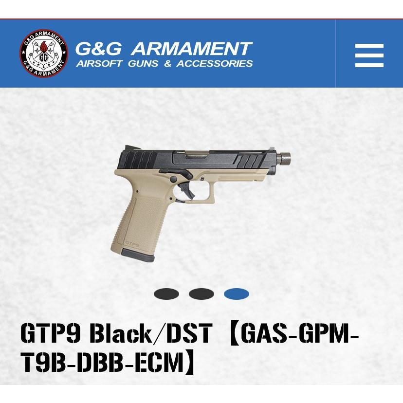 G&G ARMAMENT GTP 9 Black/DST 【GAS-GPM-T9B-DBB-ECM】 : LIBERATOR - 通販 - Yahoo!ショッピング