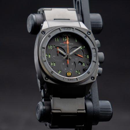 MTM WATCH PR2-TBK-BBL1-MBTI-OH Predator II Black Tit BBL01 - Band ...