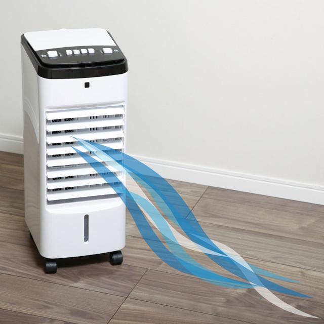 丸隆 冷風機 2WAY給水 冷風扇 A0035 風量調節3段階 タンク容量最大3.5L トレイ付 ラクラク給水 保証1年 : リベルタヴィラ - 通販 - Yahoo!ショッピング