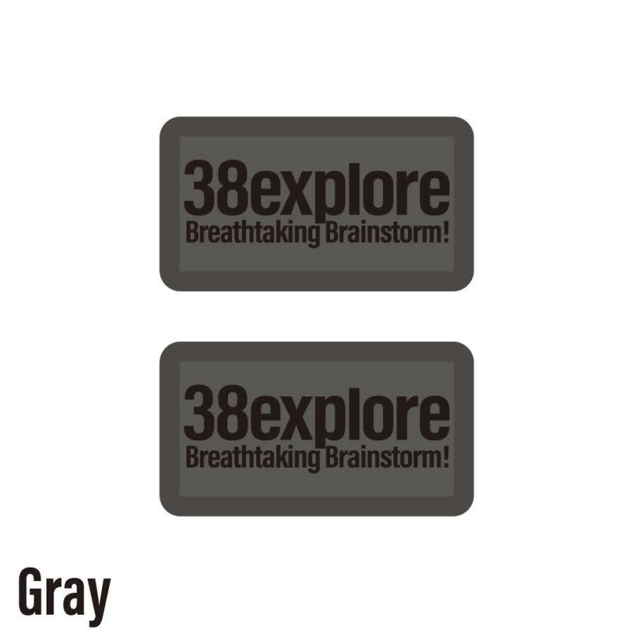 38explore Patch38 SMALL 【GR】2枚セット グレイ :4540956052051:Liberty Base Products - 通販 - Yahoo!ショッピング