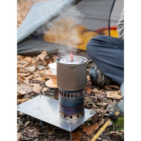 EVERNEW エバニュー Ti Mug pot 500 Stove set ECA538 アウトドア キャンプ 登山 トレッキング : Liberty Base Products - 通販 ...